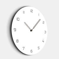 China Silent Large Hanging Wall Clock European Creative MDF Wooden Wall Clock for sale