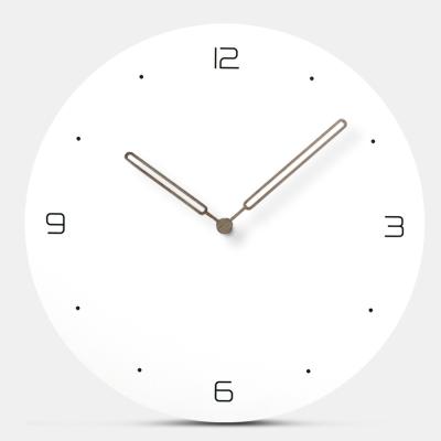 China Silent Mordern Unique Wall Clocks European Creative MDF Wood Custom Wall Clock for sale