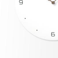 China Silent Mordern Unique Wall Clocks European Creative MDF Wood Custom Wall Clock for sale
