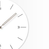 China 12inch Simple Circular Modern Wall Clocks Home Decoration Wall Clocks For Kitchen for sale
