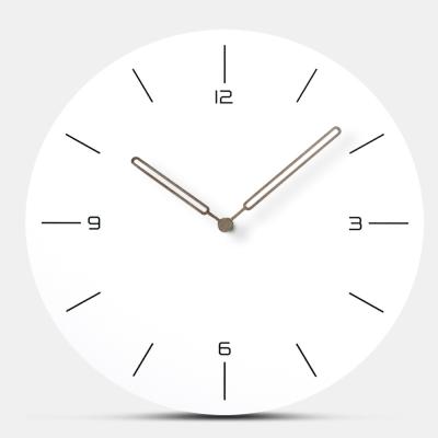 China 12inch Simple Circular Modern Wall Clocks Home Decoration Wall Clocks For Kitchen for sale