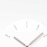 China Non Ticking MDF European Hanging Wall Clocks Room Office Simple Concise Home Decor House Wall Clocks for sale