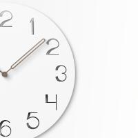 China Arabic Numerals Nordic Modern Wall Clock Wooden Living Room Decoration Wall Clocks For Living Room for sale