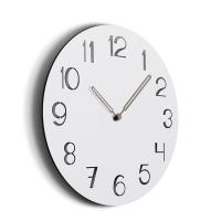 China Arabic Numerals Nordic Modern Wall Clock Wooden Living Room Decoration Wall Clocks For Living Room for sale