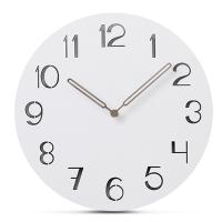 China Arabic Numerals Nordic Modern Wall Clock Wooden Living Room Decoration Wall Clocks For Living Room for sale
