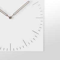 China Brief Modern Wall Clock Living Room Quartz Decorative Square Kitchen Wall Clocks Wood Mute Wall Clock for sale