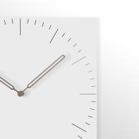 China Brief Modern Wall Clock Living Room Quartz Decorative Square Kitchen Wall Clocks Wood Mute Wall Clock for sale