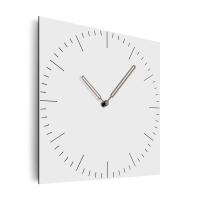 China Brief Modern Wall Clock Living Room Quartz Decorative Square Kitchen Wall Clocks Wood Mute Wall Clock for sale