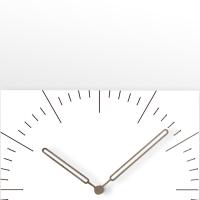 China Square Decorative Wall Clocks For Living Room Brief Mute MDF Wood Large Hanging Wall Clock with needle for sale