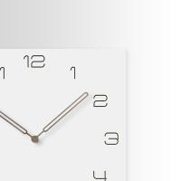 China Square Kitchen Wall Clocks Large Europe Style Quartz Silent Home Decorative Modern Wall Clocks for sale