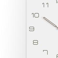 China Square Kitchen Wall Clocks Large Europe Style Quartz Silent Home Decorative Modern Wall Clocks for sale