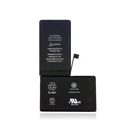 China OEM Replacement Battery 1500mAh Rechargeable Li Ion Battery for iPhone X High Quality for sale