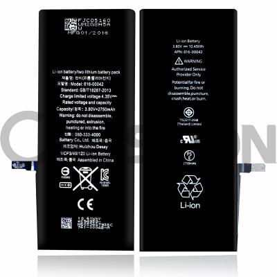 China Apple iPhone 8 Replacement Battery 3000mAh 3.8V Lithium Ion 5.5 x 2.7 x 0.2 Inches for sale