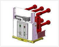 China VD4 MV Circuit Breaker 24kV 1250A 3 Pole Circuit Breakers Indoor for sale