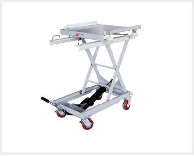 China 12kV Hydraulic Lift Trolley 650mm - 1200mm Scissor Lift Table Trolley For Circuit Breakers for sale