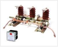 China JN15 High Voltage AC Switch Electric Motorized Grounding Switch 12KV 24KV 40.5KV  With Controller for sale