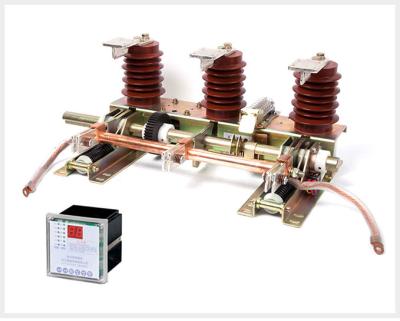 China JN15 High Voltage AC Switch Electric Motorized Grounding Switch 12KV 24KV 40.5KV  With Controller for sale