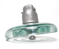 China 160kN High Voltage Insulator 45kV Glass Suspension Insulators 400mm Leakage Distance for sale