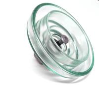 China U160BLP High Voltage Insulator 160kN Toughened Glass Insulator 550kV With 550mm Creepage Distance for sale