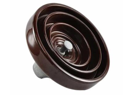 China U120BP High Voltage Porcelain Insulator 120 kN Disc Suspension Insulator With 450 mm Leakage Distance for sale