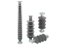 China 10kN High Voltage Insulator 110kV 220kV HV Insulator With Glass Fiber Reinforced Resin Core for sale