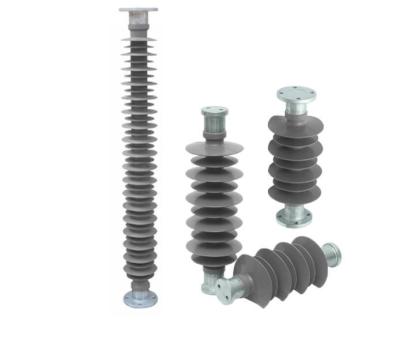 China 10kN High Voltage Insulator 110kV 220kV HV Insulator With Glass Fiber Reinforced Resin Core for sale