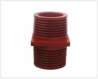 China Epoxy Resin Switchgear Bushing 10Kv - 35Kv High Voltage Bushing With Copper Busbar And Insulator for sale