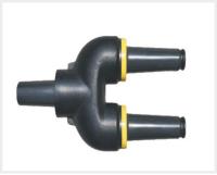 China 15kV RMU Bushing Two Pass Insulation Bushing With Copper Forging and Torque-Limiting Construction for sale