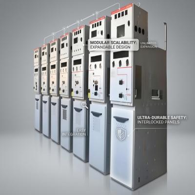 China Dry Air Insulated RMU Ring Main Unit 12kV IP67 Switchgear for Urban Power Distribution Networks for sale
