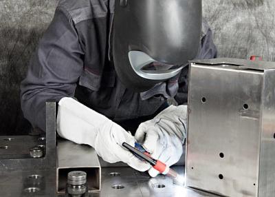 China Aluminum CNC Machining MIG TIG Welding Parts Precision  0.325inch 0.13inch Diameter for sale