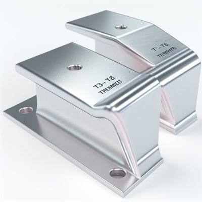 China Corrosion Resistant Surface T3-T8 Metal Welding Parts with CNC Stamping for sale