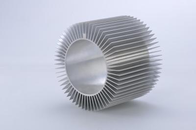 China Metal Heat Sink Aluminum Extrusion Parts With 0.02MM Tolerance Aluminium Profile Frame for sale