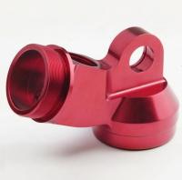 China Custom Red Aluminum Machined Components With ISO9001 Certification for sale