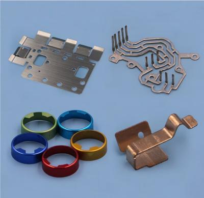 China Precision Aluminum Stamping Parts for Medical Automotive Construction for sale