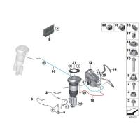 China Rear Left Right G38 BMW 5 Series Air Suspension Shock Absorber 37106885863 for sale