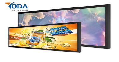 China Content Clearly Visible 19inch 300cd/M2 Stretch LCD Monitor Display 1920x360 for sale