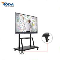 China Touch Screen LCD Interactive Flat Panel With IR 10 Touch Points Fast Response Time for sale