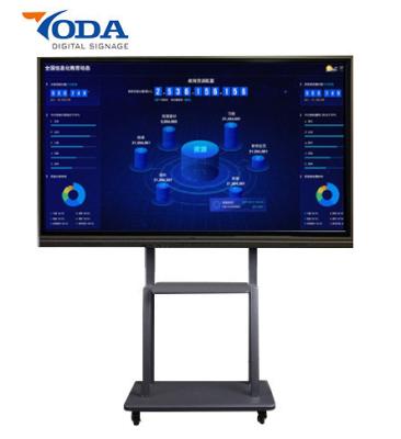 China Android 75inch 2160x3840 LCD Interactive Touch Screen 220W for sale