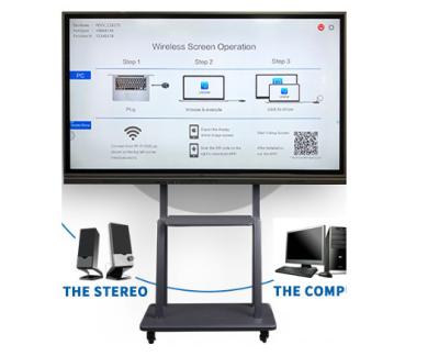 China 350cd/m2 1920x1080 LCD Interactive Touch Screen 1.8mm Bezel for sale