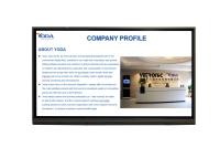 China 350cd/m2  Multimedia Touch Teaching Screen for sale
