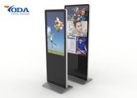 China Indoor Touch Screen Advertising Displays Floor Stand Vertical Type 1920*1080P for sale