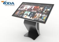 China 43 Inch FHD LCD Touch Screen Kiosk Display Monitor Information Self Service for sale