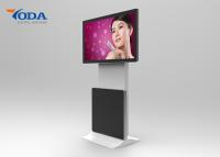 China IR Touch Rotating Touch Screen Monitor Floor Standing Type Windows System for sale