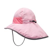 China Toddler Neck Flap Bucket Hat UPF 50+ 100% Polyester Size 43cm-55cm for sale