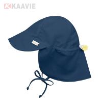 China Cute Fox Baby Bucket Hat Organic Cotton 55cm Flexible Brim Unisex Kids Summer Hat for sale