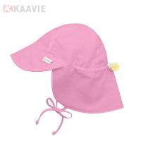 China Cute Fox Baby Bucket Hat Organic Cotton 55cm Flexible Brim Unisex Kids Summer Hat for sale