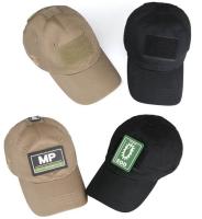 China Tactical Baseball Cap 100% Cotton 56cm Velcro Patches for Custom Logo Embroidered Unisex for sale