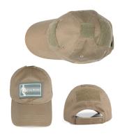 China Tactical Baseball Cap 100% Cotton 56cm Velcro Patches for Custom Logo Embroidered Unisex for sale