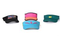 China SGS Approved Foldable Sun Visor Hat 56cm 58cm uv visor face shield for sale