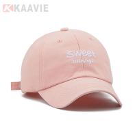 China 100% Cotton 5 Panel Baseball Cap Curved Brim Pink Sports Cap 58cm for sale